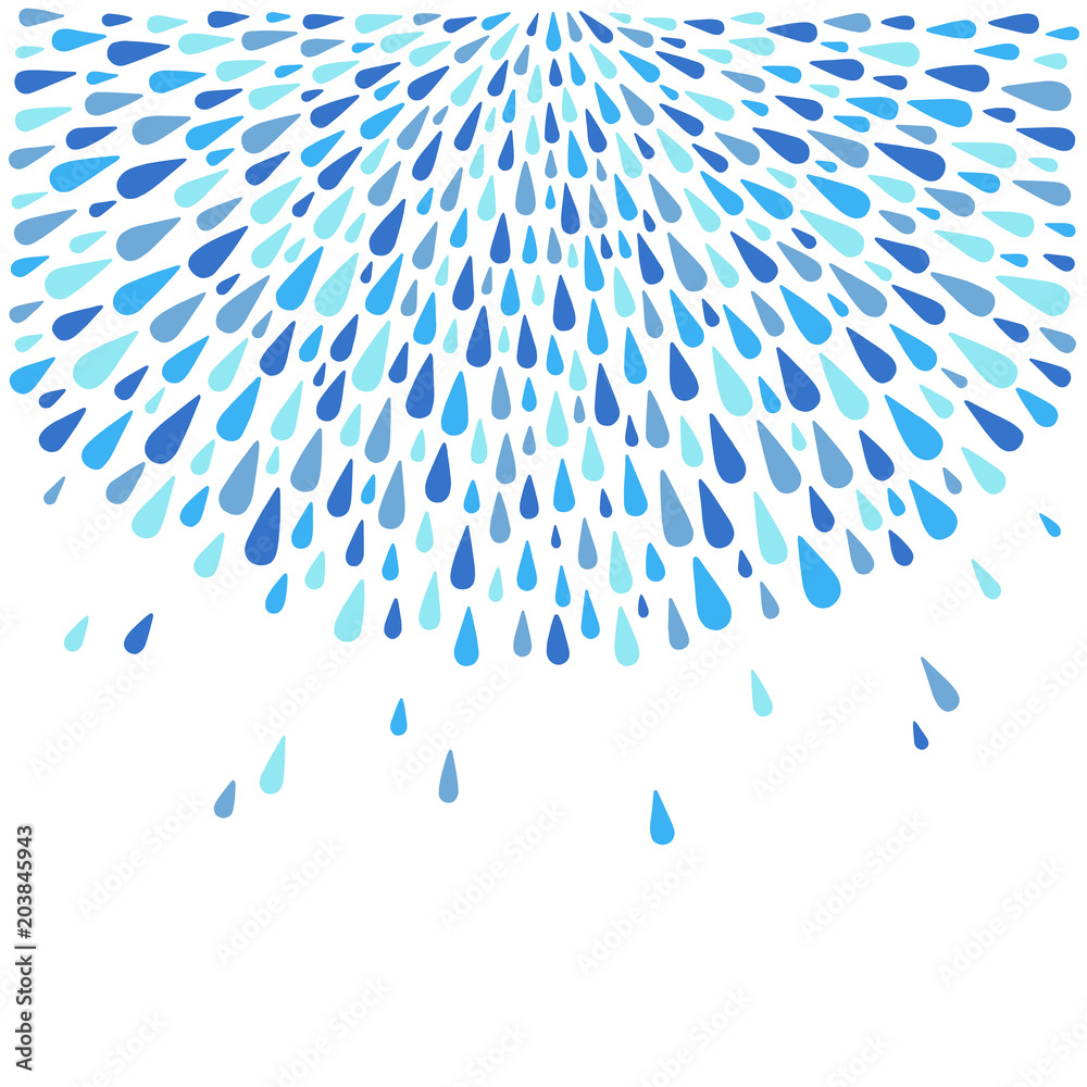 Raindrop Border