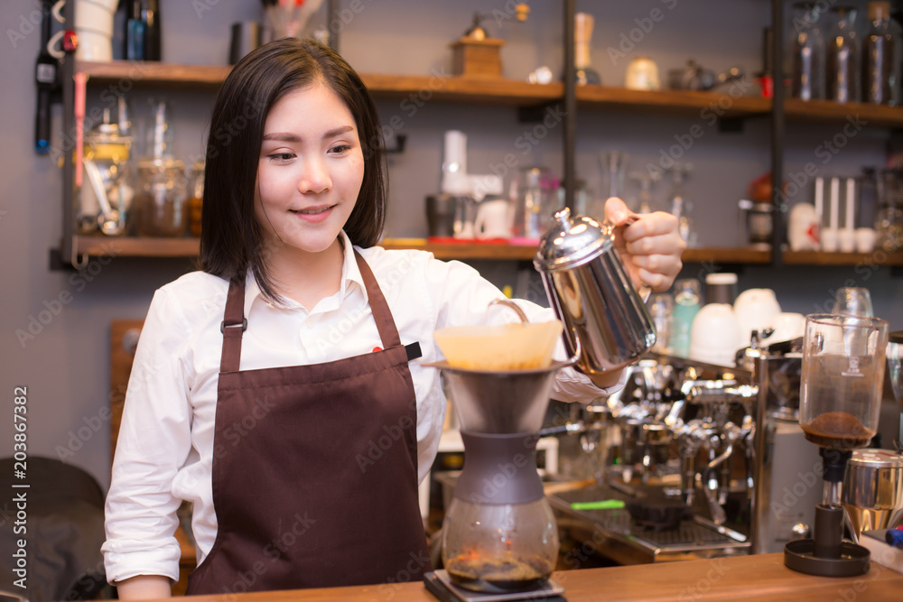 Female Barista