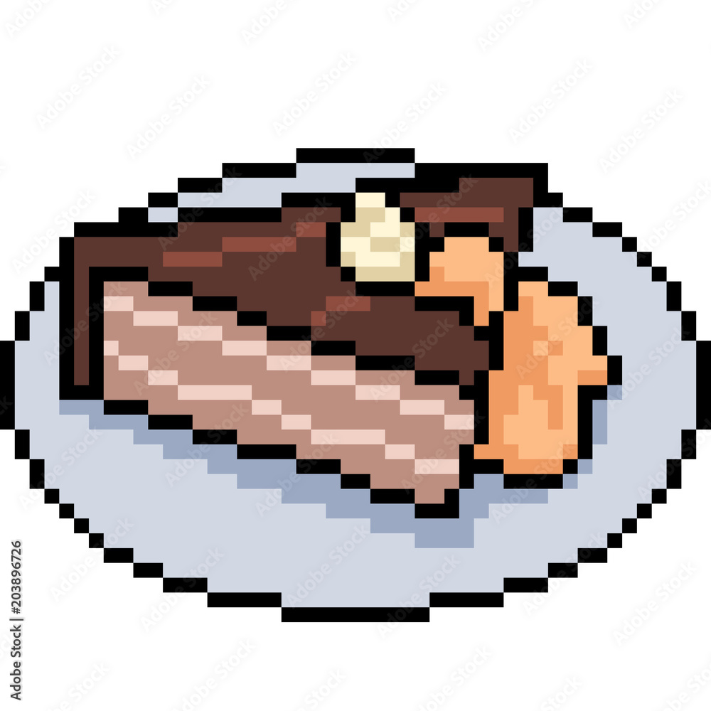 Pixel Pie Images Clipart