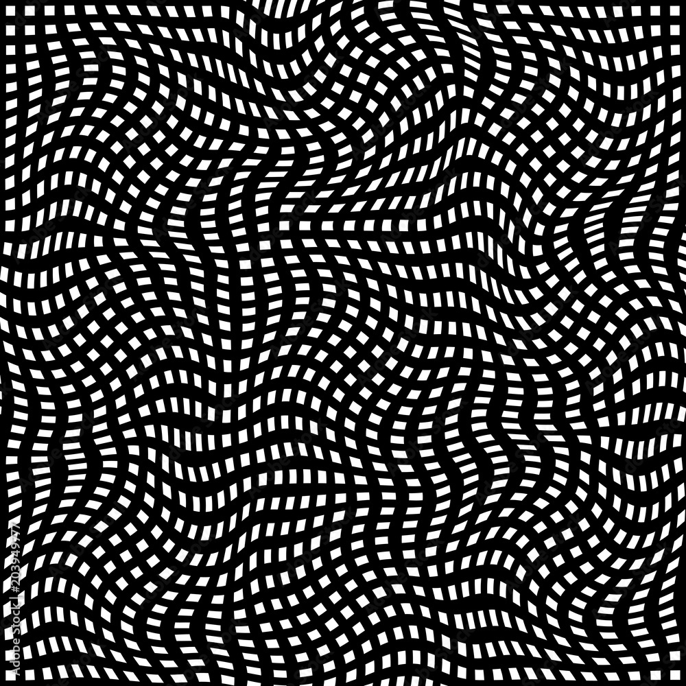 Linear Optical Illusion