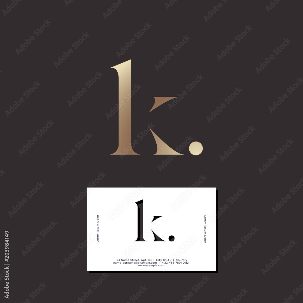 Monogram K Background