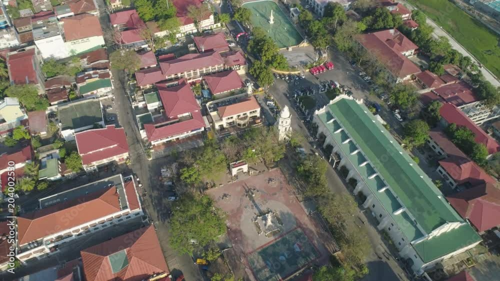 Historic colonial town in Spanish style Vigan, Philippines, Luzon ...