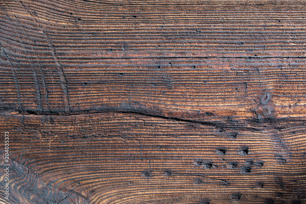 Old wood structure, wood pattern, plank, board. 200 years old wooden ...