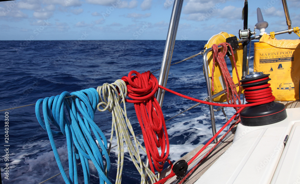 Colors of the rigging Stock Photo | Adobe Stock