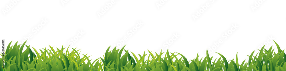 Green Grass border frame on checkered background Stock Vector | Adobe Stock