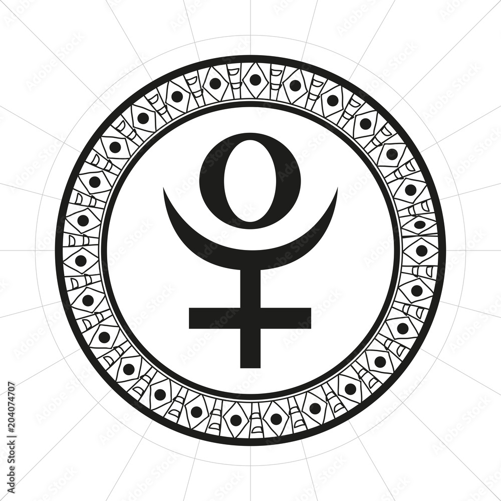 Pluto God Symbol