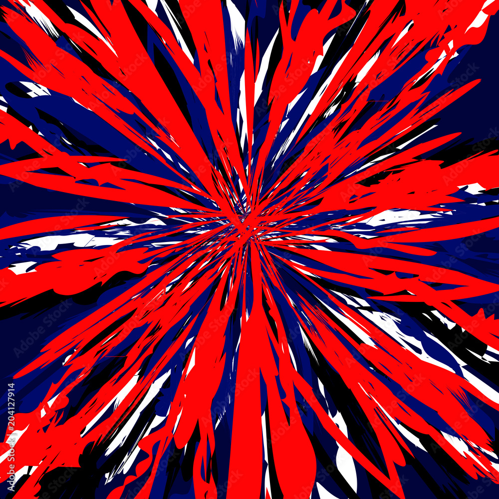 Red Explosion Background