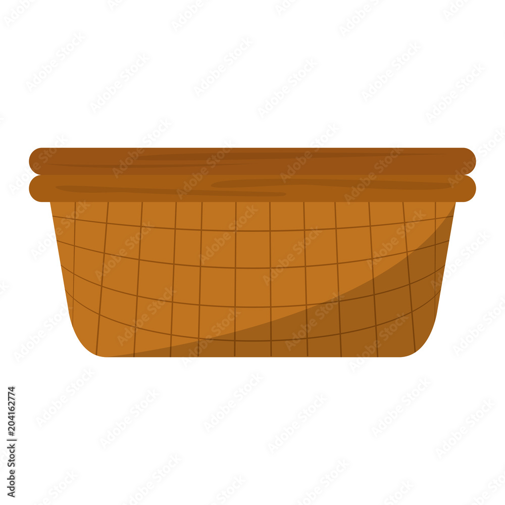 Cartoon Empty Basket