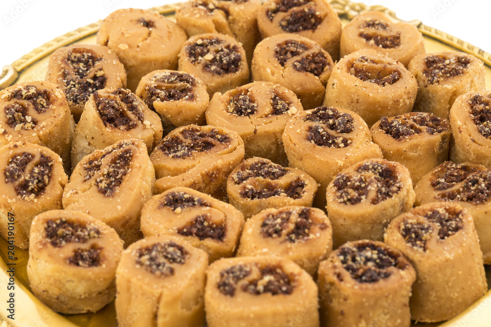 Indian Fried Bhakarwadi Tea Time Snack also known as bakarwadi ...