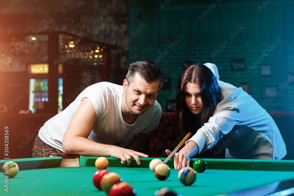 Teaching To Play Pool