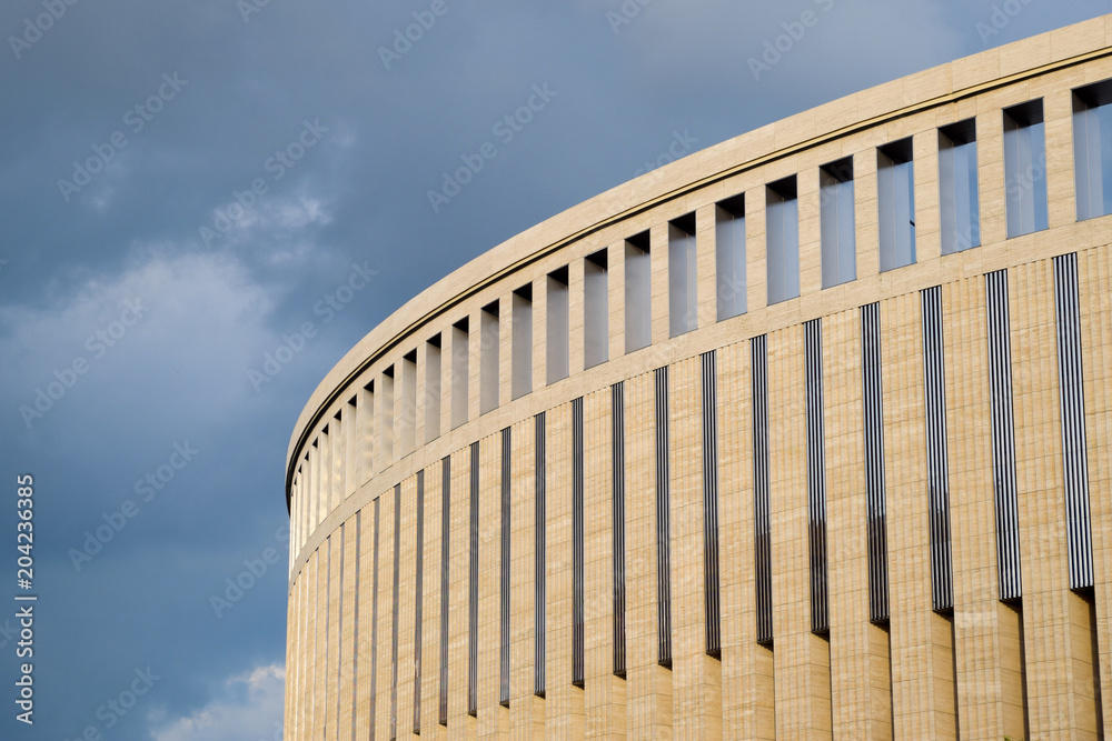 Architectural element, columns and arches of the building Stock Photo ...