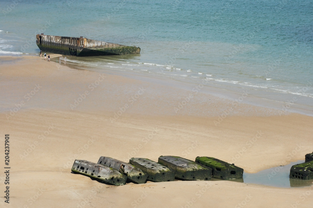 Revisiting D-Day Stock Photo | Adobe Stock
