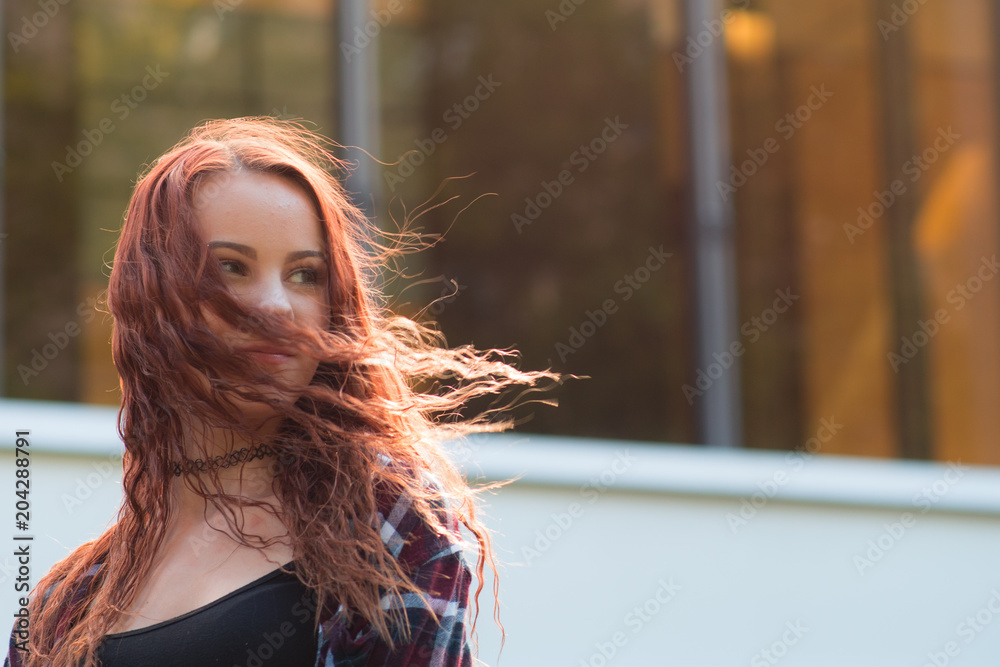 Blowing Hair In Face