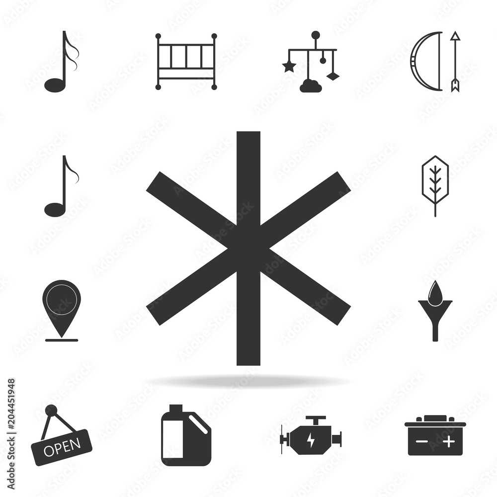 phone key star icon. Detailed set of web icons and signs. Premium ...