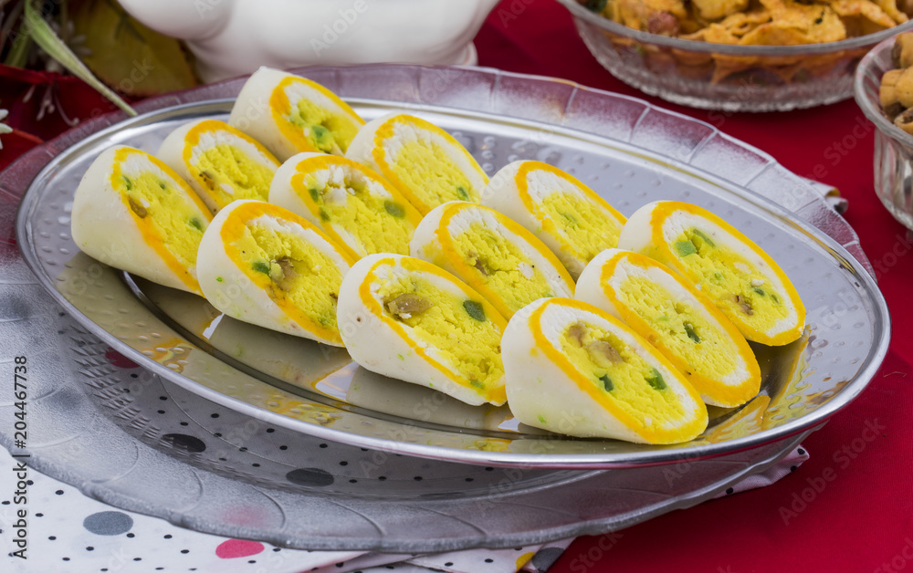Indian Sweet Food Barfi Also Know as Dry Fruits Sweet, Mithai, barfee ...