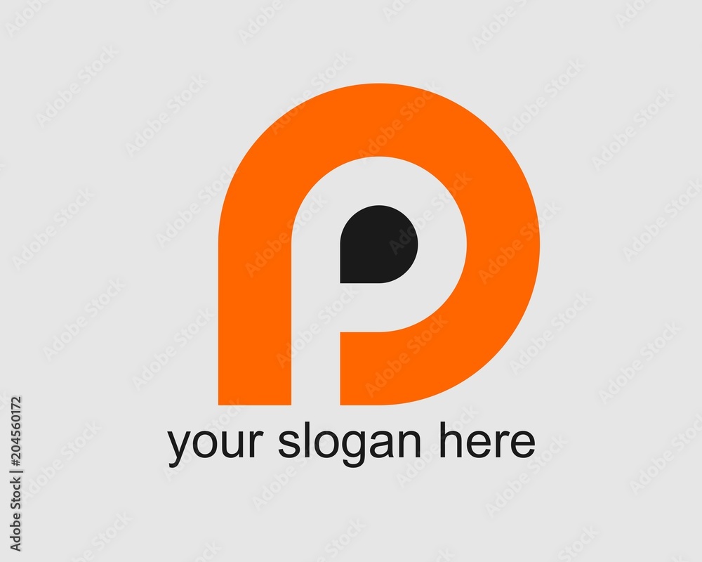 p logo vector Stock Vector | Adobe Stock
