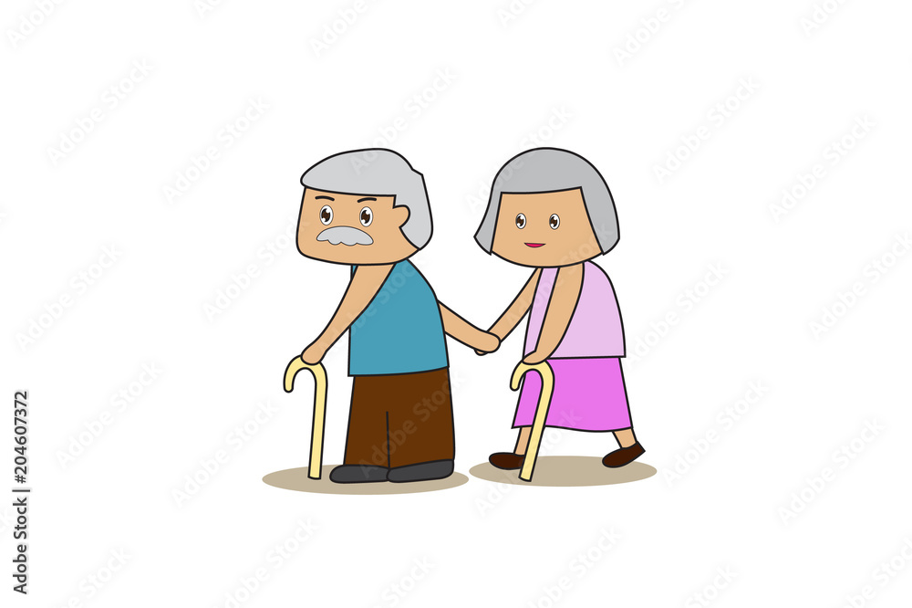 Caring For Others Cartoon