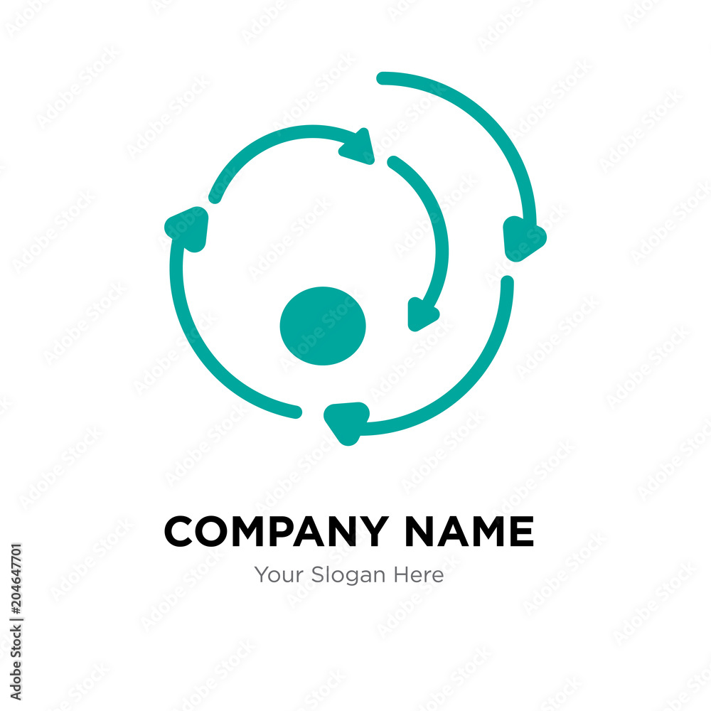 agile company logo design template, colorful vector icon for your ...