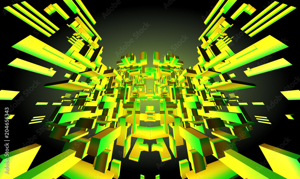 3D Abstract background Stock Illustration | Adobe Stock