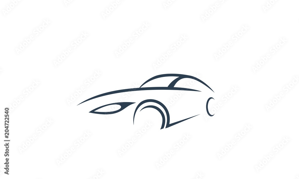 Auto Sport Car, Transportation Stock Vector | Adobe Stock