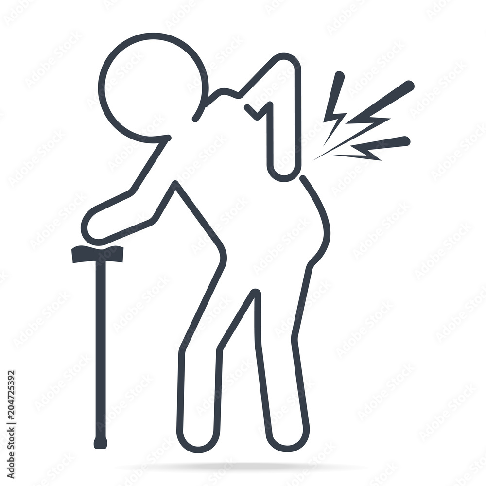 Injured Stick Figure