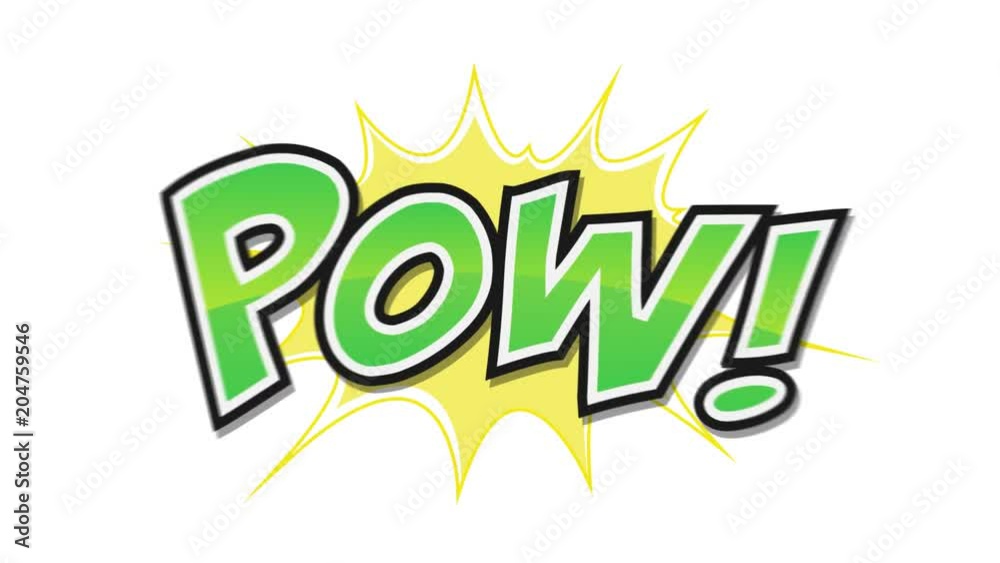 Comic Book Explosions And Splash Effect/ Animation of comic book bombs ...