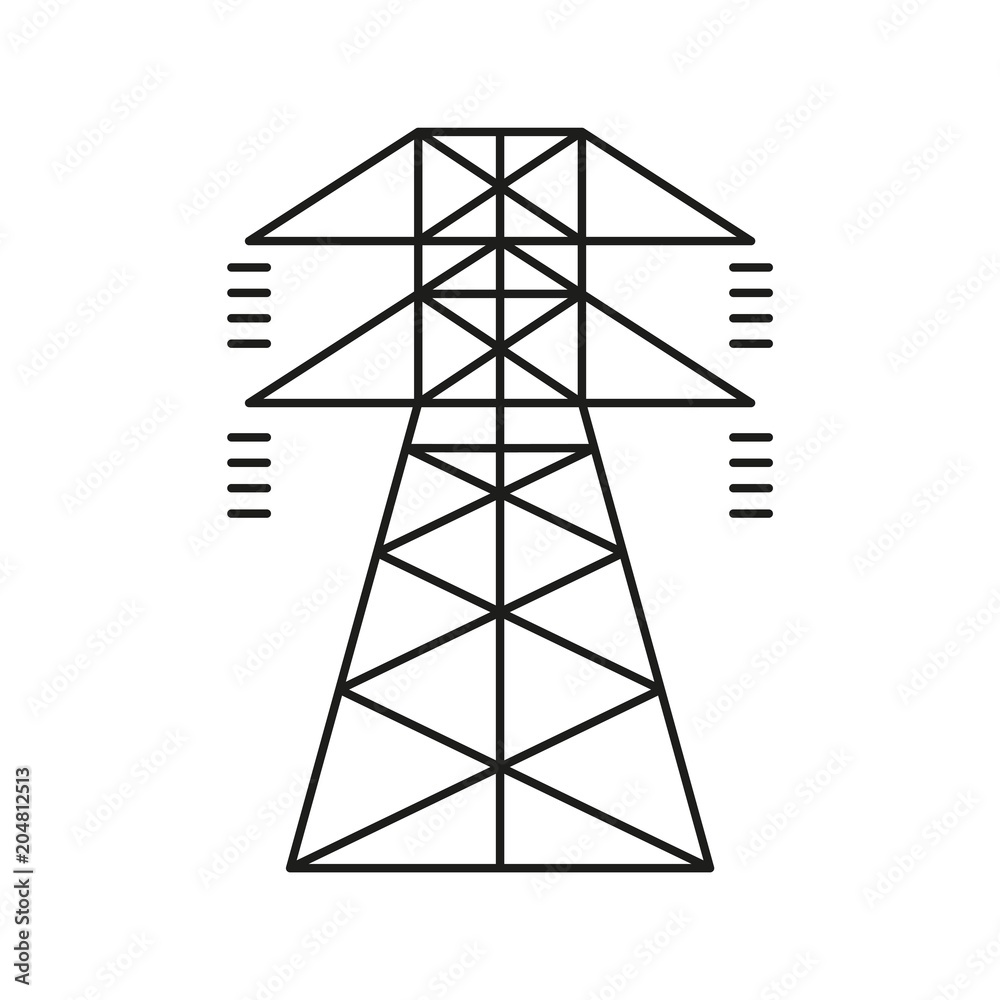 Electricity Tower Icon