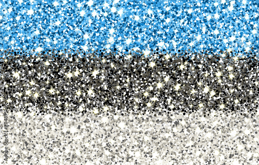 Republic of Estonia sparkling flag. Icon with Estonian national colors ...