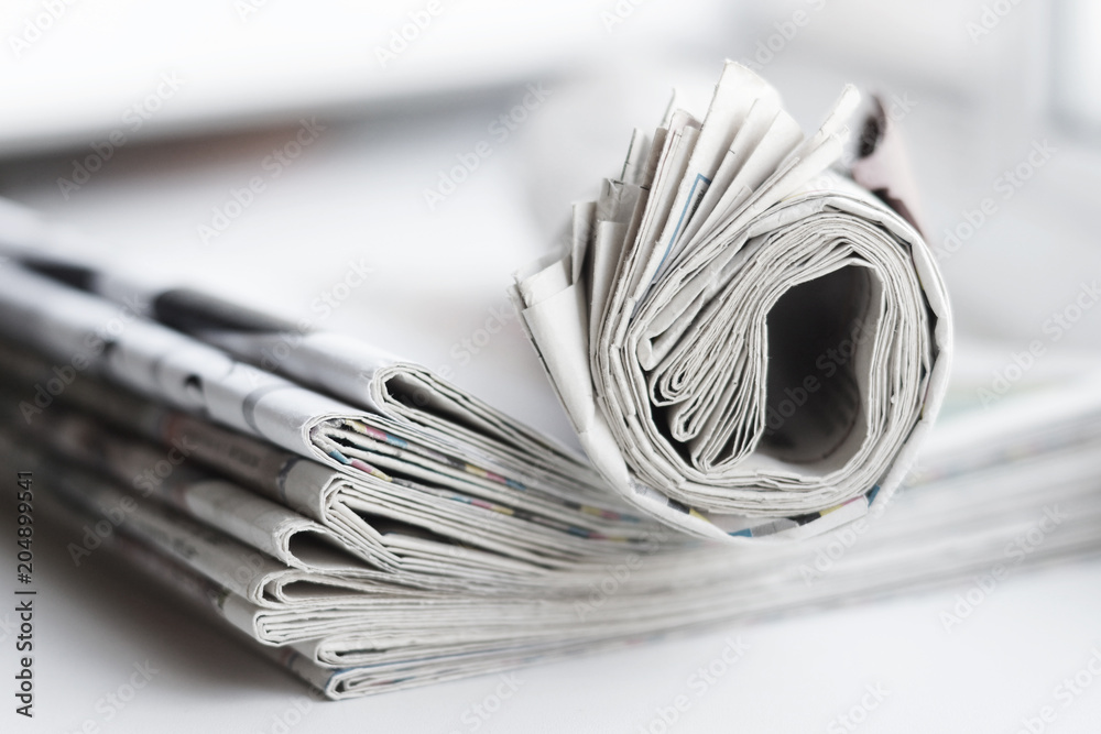 Stack Of Business Magazines
