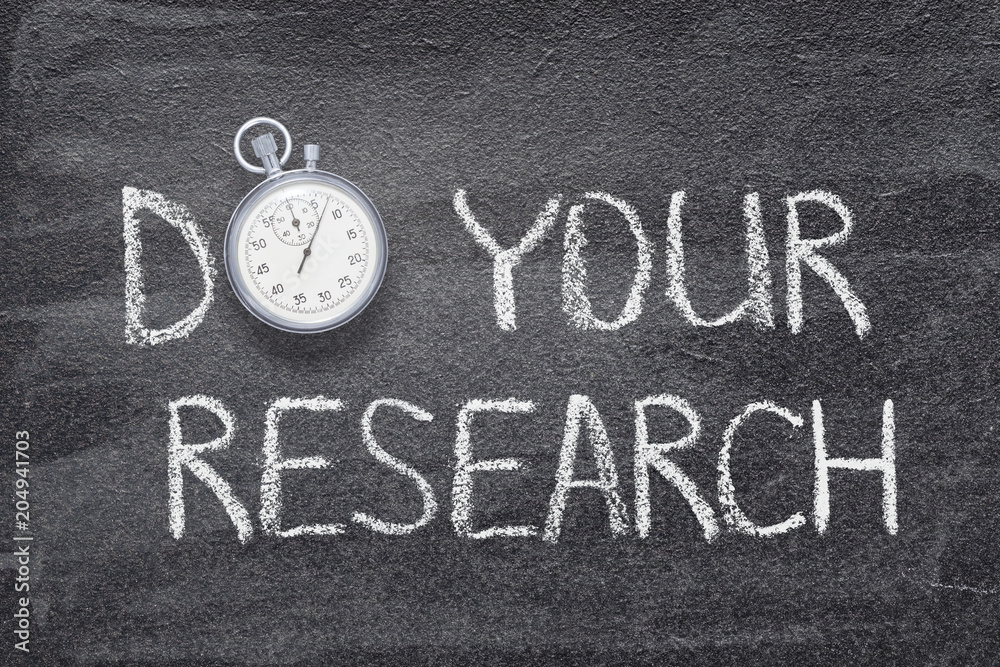 do your research watch Stock Photo | Adobe Stock