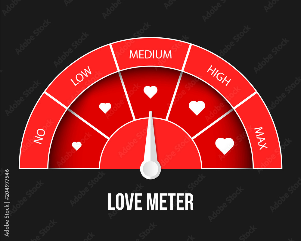 Creative vector illustration of rating customer satisfaction meter ...