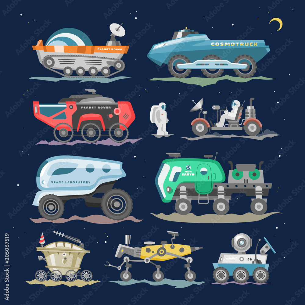 Moon Rover Clip Art