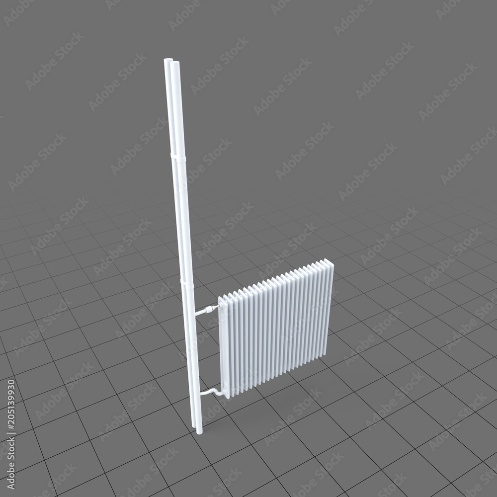 Radiator Stock 3D asset | Adobe Stock