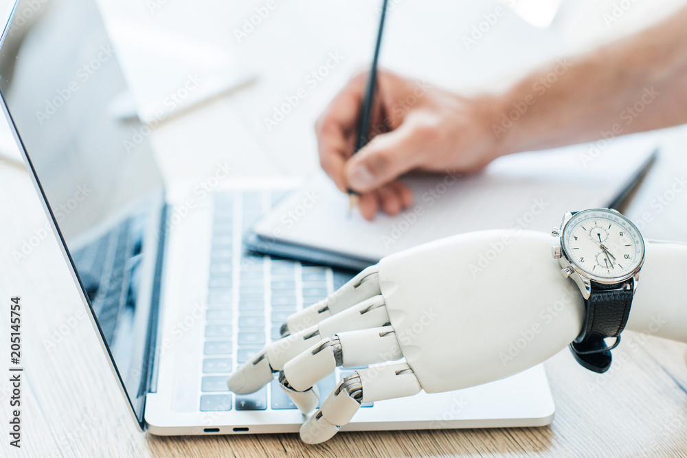 Hand Arm Human Clock