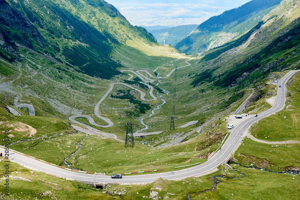 Transfagarasan highway, probably the most beautiful road in the world ...