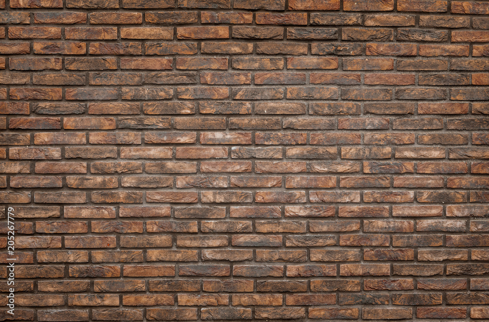 Dark red brick wall background, wallpaper. Dark Red bricks pattern ...