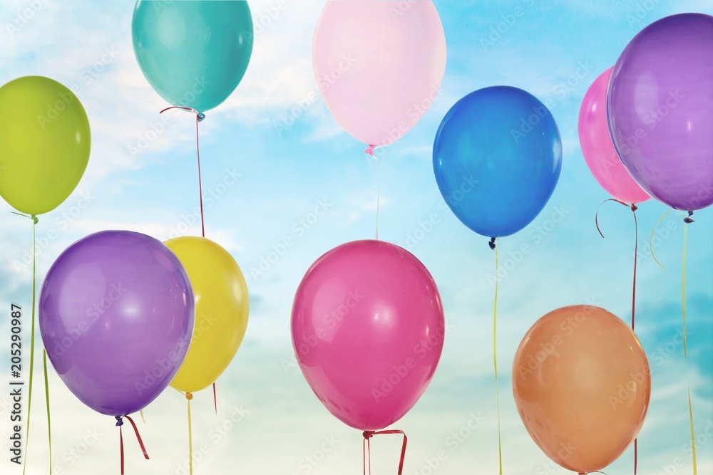 Foto Stock Balloons. | Adobe Stock