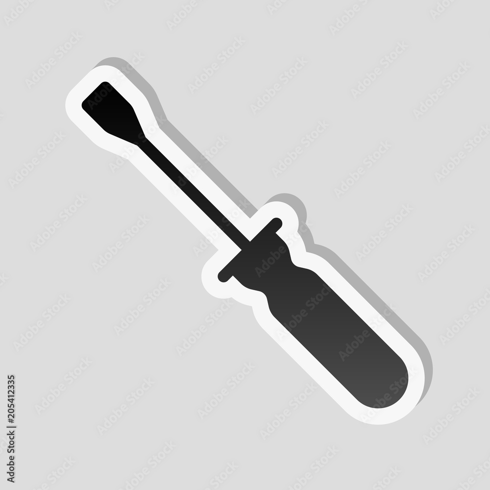 Screwdriver Silhouette