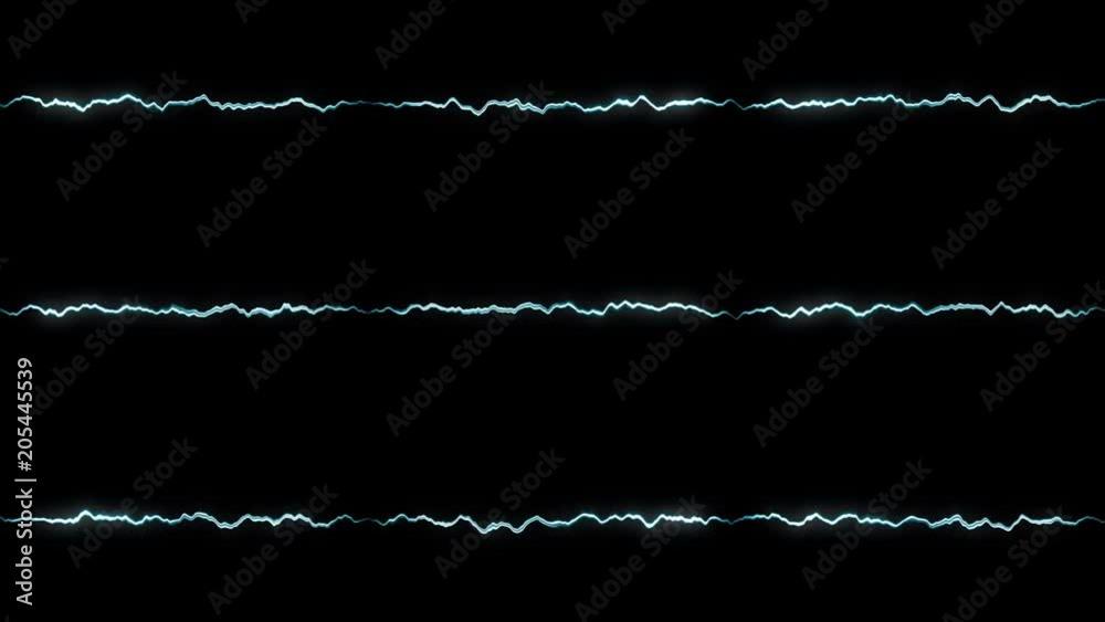 Vibrating thick lines in a dark background Stock Video | Adobe Stock