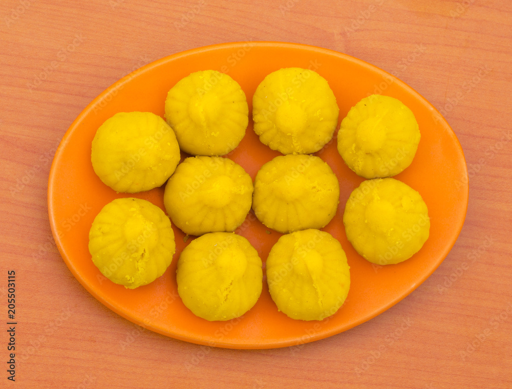 Indian Sweet Food Modak Also Know as Laddu, Khoya, khova Modak ...