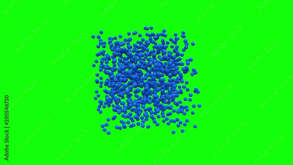 Different states of matter solid, liquid, gas 3d motion diagram. Set of ...
