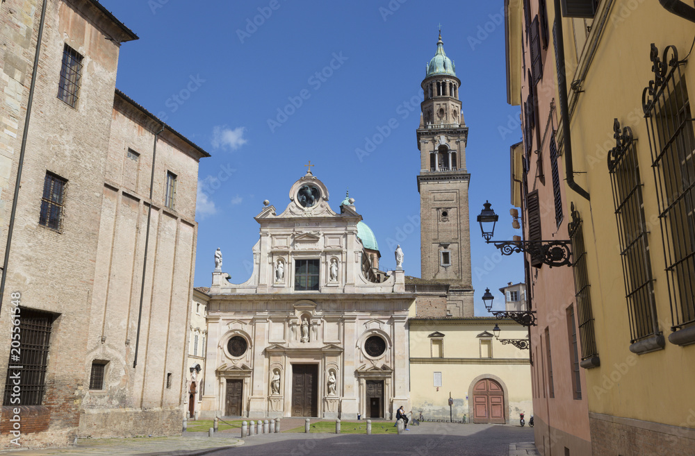Parma - The baroque church Chiesa di San Giovanni Evangelista (John the ...
