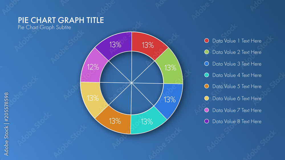 Animated Pie Chart 2 Stock Template | Adobe Stock