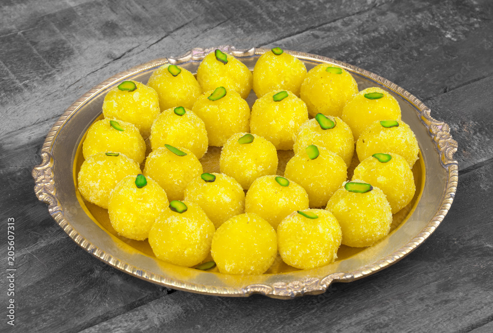 Yellow Ladoo
