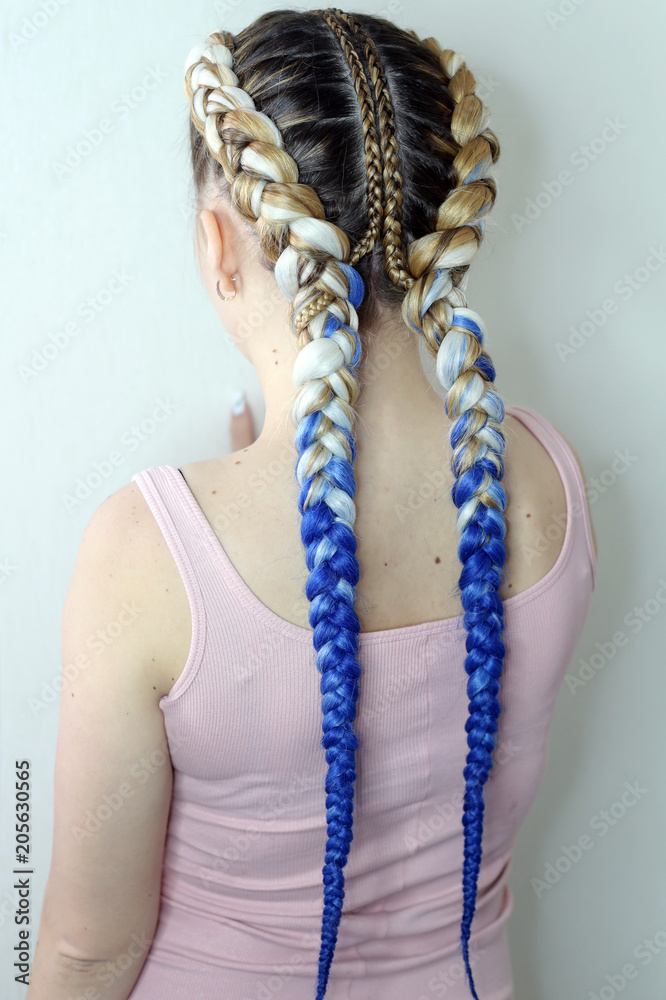 White Girls With Braids