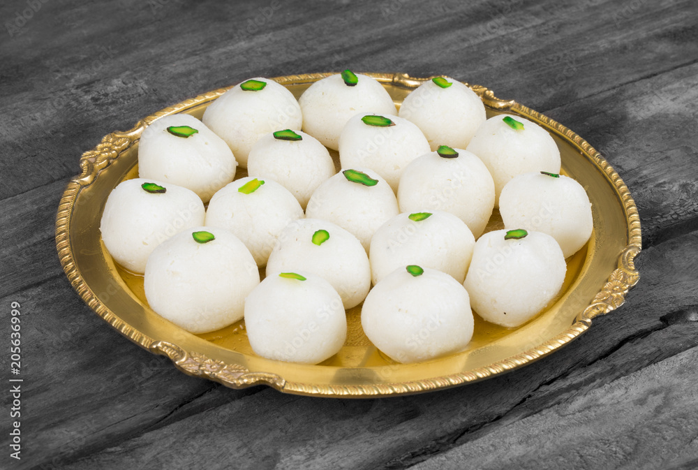 Indian Sweet Rasgulla Also Know as Rosogolla, Roshogolla, Rasagola, Ras ...