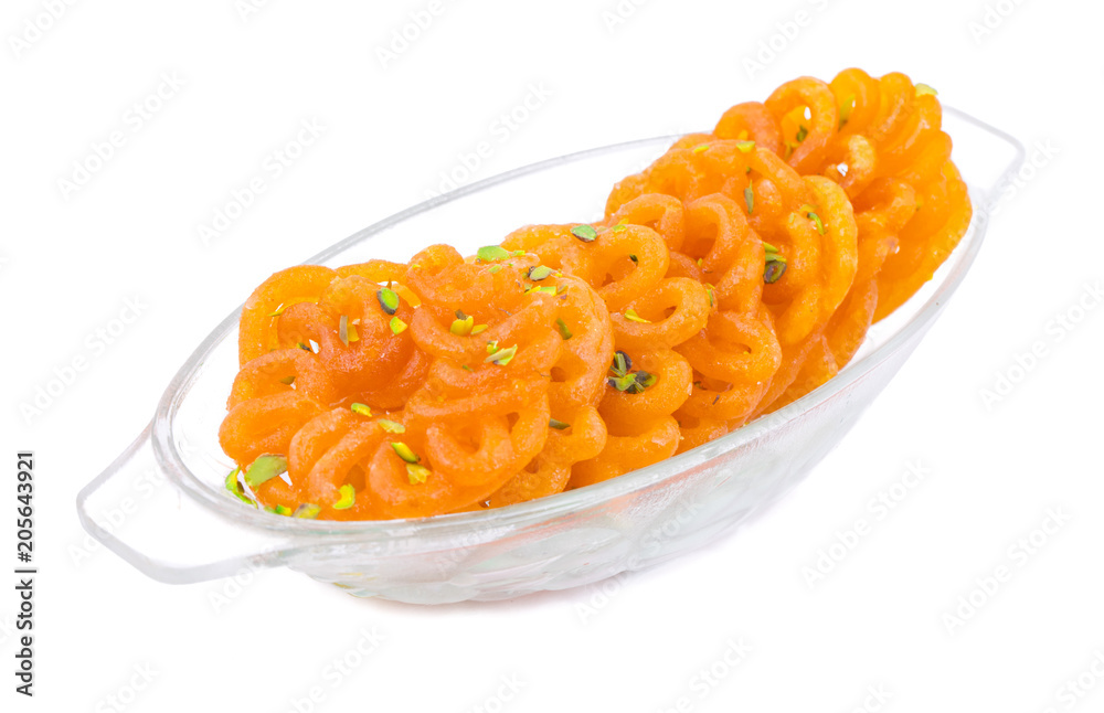Indian Sweet Food Imarti Also Know as Amriti, Omriti, Jahangir, Jalebi ...