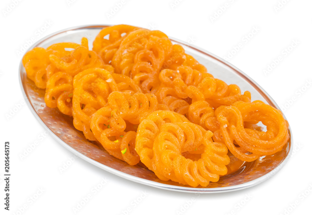 Indian Sweet Food Imarti Also Know as Amriti, Omriti, Jahangir, Jalebi ...