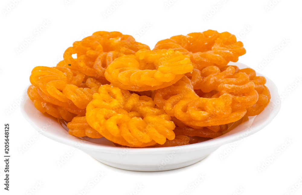 Indian Sweet Food Imarti Also Know as Amriti, Omriti, Jahangir, Jalebi ...