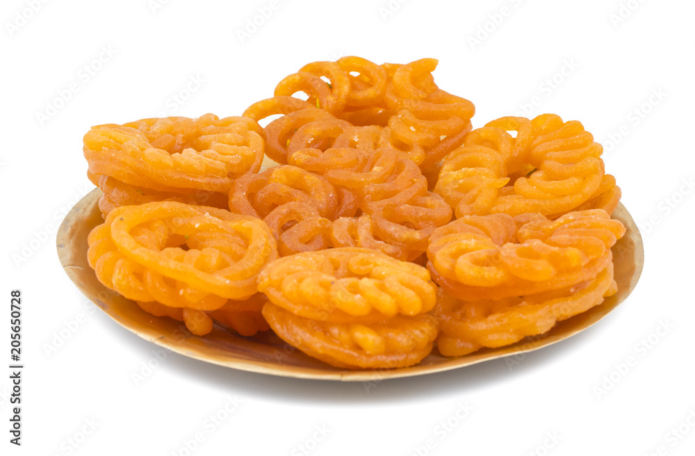 Indian Sweet Food Imarti Also Know as Amriti, Omriti, Jahangir, Jalebi ...